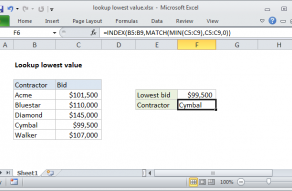 Lookup first negative value - Excel formula | Exceljet